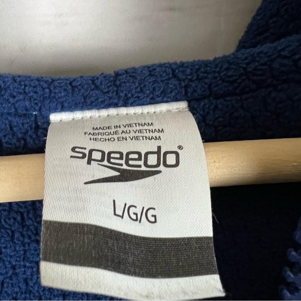 Speedo Swimming Trench Parka Jacket Large - Gem